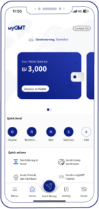 GMT, Global Money Transfer. Send Money from Israel to Your Country